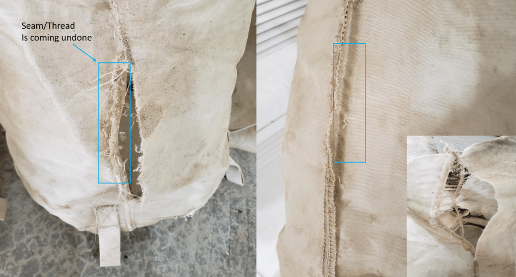 Fabric Failure Modes - Filter Products Company